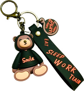 GKM Bear pvc premium quality keychain Key Chain Price in India - Buy ...