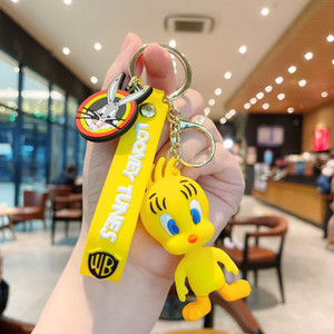 Mubco Looney Tunes Tweety Bird 3D Keychain |Strap Charm & Hook |PVC ...