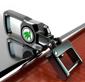 Greenworld Premium Dual Side Logo Keychain Suitable For Skoda Kushaq ...