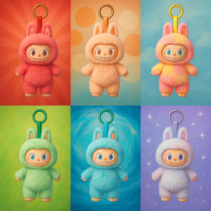 NOORTARA Labubu Doll – Original Soft Plush Toy with Signature ...