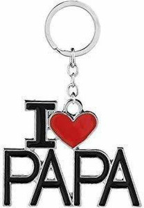 MAG BEE I Love PAPA | Fathers Day Gift Metal Keychain for Car Bike Men ...