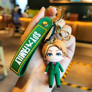 HappierYou Spy x Family Loid Forger 3D silicone Keychain with Bagcharm ...