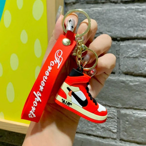 Mubco Mini Jordan Sneakers 3D Keychain | Strap Charm & Hook | PVC Shoe ...