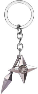 RainSound Metal Kunai Shuriken Naruto Anime Key Chain Price in India ...