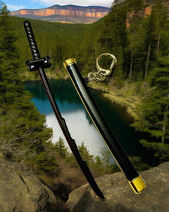 gtrp UNSHARPED Metal KATANA Keychain with cover - Multicolor Code04 Key ...