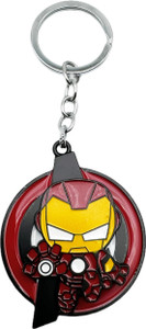 Buko Superhero Metal Anti-Rust Keychain - Wheel Spinning Rotating ...