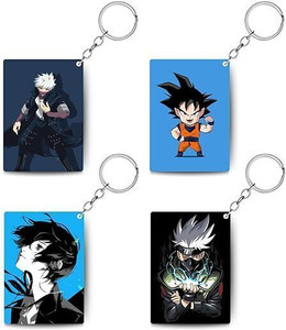 Gifting Domus Anime Keychain - Satoru Gojo, Goku, Kakashi Hatake, Sung ...