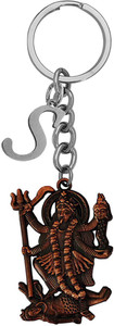 M Men Style Hindu Deity Powerful Goddess Maha Kali Initial Letter ...
