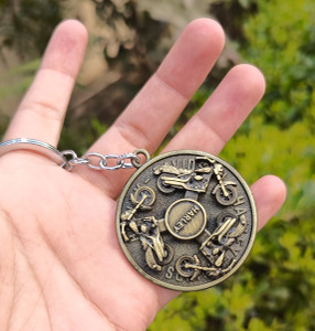 csv Harley Davidson Rotating Metal Keychain Key Chain Price in India ...
