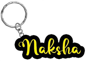 SY Gifts Naksha Name Black Yellow Name Keychain Key Chain Price in ...