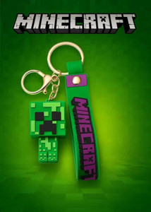 World Gift Mart Limited Edition Minecraft Creeper Keychain with Heavy ...