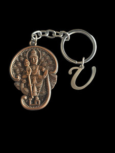 Shiv Jagdamba Lord Murugan Kartikeya Big Tamil Om with English Initial ...