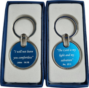 BLESSINGS Bible Verse Blue Key Chain Price in India - Buy BLESSINGS ...
