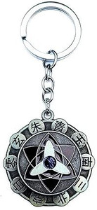 Verity Kakashi Hatake Keychain | Itachi Madara Uchiha Clan Logo Key ...