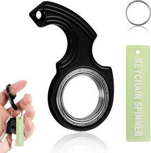 PALAY Whirling Key Chain Glow in Dark Embossed Label Charm Key Chain ...