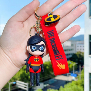 Mubco The Incredibles Violet Parr 3D Keychain | Strap Charm & Hook ...