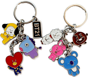 IDOLFIND BTS BT21 Combo Key Chain Price in India - Buy IDOLFIND BTS ...