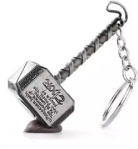 ANTFLY Thor hammer Metal Keychain For Marvel Fans Thor Hammer key Ring ...
