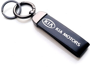 kia PREMIUM LEATHER KEYCHAIN AND KEYRING FOR SELTOS | CARENS | CARNIVAL ...