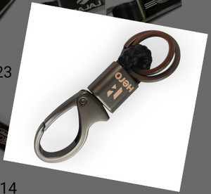 Jdp Novelty Zinc Alloy Fob Keychains Leather Key Chain Sturdy Metal for ...