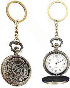 MALKIN Naruto Leaf Clock Keychain | Anime keychain Key Chain Price in ...
