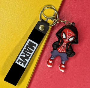 buy blitz SpiderMan Cartoon Characters Keychain for Girls Boys, Cute ...