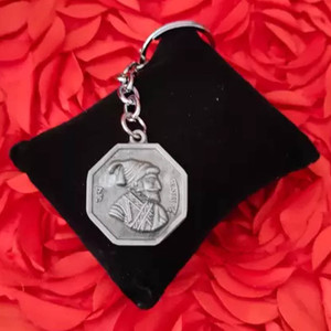 Shiv Jagdamba Religious Chatrapati Shivaji Maharaj Rajmudra Keychain ...