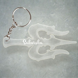 SY Gifts Trishul Desigh With Saharsha Name Key Chain Price in India ...