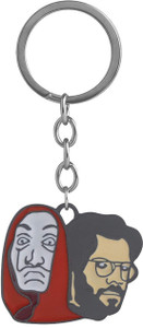 RV Mart Money Heist Professor Metal Keychain Key Chain Car Bikes Key ...