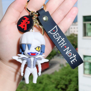 Mubco Death Note Rem 3D Keychain | Strap Charm & Hook | PVC Cartoon ...
