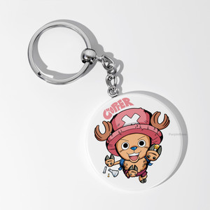 PurpleBees One Piece Chopper Keychain | Metal 58mm | Iconic Anime ...
