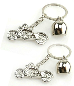 Sahib Collection Bullet Bike With Helmet Combo keyring Key Chain Price ...