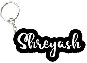 SY Gifts Shreyash Black White Name Keychain Key Chain Price in India ...