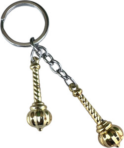 NSV Metal Car Bike Keychain Lord Hanuman Gada Key Chain Key Chain Price ...