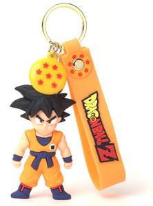 Daiyamondo Dragon Ball Z Angry Goku Black Hair 3D keychain With Long ...