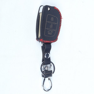 ELIBLISS Smart Leather Car Key Fob for Hyundai Cars for Old I-10 Grand ...