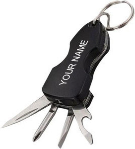 SMKT Military Key Chain | Mini Army Toolkit | Knife, Screwdriver, Torch ...