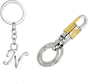 Mundkar Gold & Alphabet - N Key Chain Price in India - Buy Mundkar Gold ...