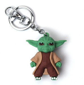 Daiyamondo Baby Yoda 3D keychain In Standing Position Star Wars Movie ...