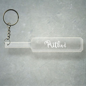 SY Gifts Cricket Bat Logo Design With Prithvi Name Key Chain Price in ...