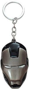 PEARLISH Iron Man Black Color Premium Quality Keychain Key Chain Price ...