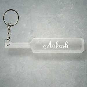 SY Gifts Cricket Bat Logo Design With Ankush Name Key Chain Price in ...