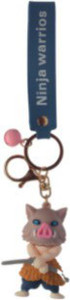 OFFO Demon Slayer Anime Inosuke Keychain Soft Rubber 3D Design keyring ...