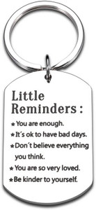 Myurawells Little Reminders Keychain,Inspiration Gift for Daughter Mom ...