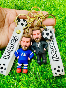 GKM Soccer high quality Messi 3D pvc keychain Key Chain Price in India ...