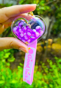 OFM Beautiful Heart Shape-bubble floating Limited Edition Purple Shade ...