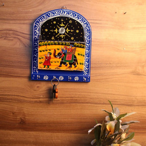 Manually Handicrafts Rajasthani Indian Art Key Holder , Rajasthani ...
