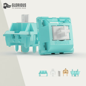 Glorious PC Gaming Race Glorious LYNX switch pack Desktop Keyboard ...