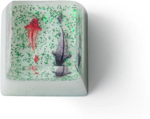 Keychron Elegant Goldfish Resin Artisan Keycap Desktop Keyboard ...
