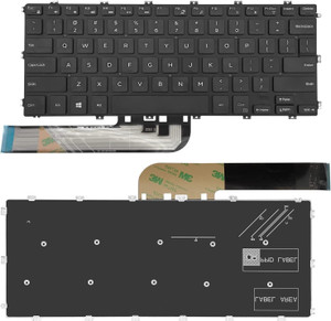 Evosyne Laptop Keyboard for Dell Latitude 3400 3310 3390 13 7386 15 ...